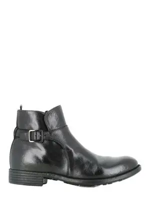 Officine Creative Calitxe 008 Buckle Ankle Boots - Black