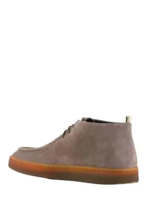 Officine Creative Ambrie 004 Suede Lace-up Desert Boots - Neutrals
