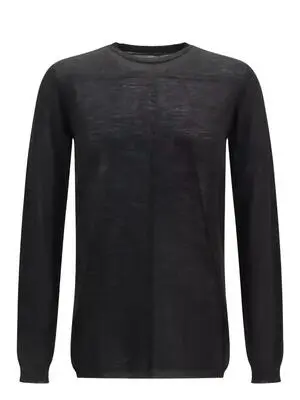 Rick Owens Biker Level Sweater - Black