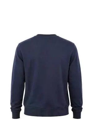 DIESEL® Logo-print Cotton Sweatshirt - Blue
