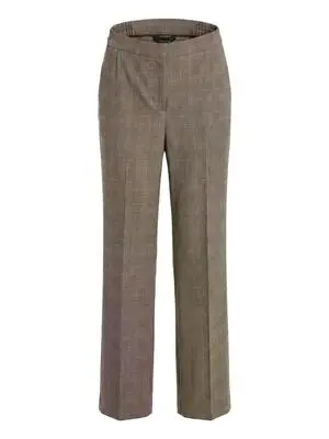 TWINSET Prince Of Wales Check Trousers - Neutrals