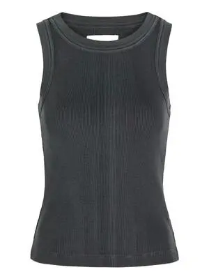 Citizens Of Humanity Inez Ribbed Knit Tank Top - Grey