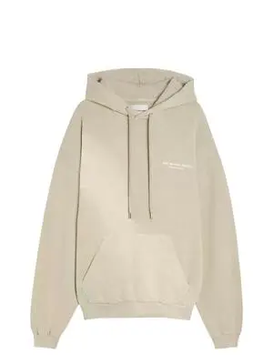 MKI MIYUKI ZOKU Cotton-jersey Hoodie - Neutrals
