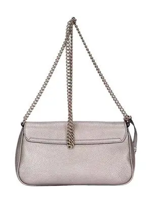 Gucci Gucci Soho Chain Shoulder Bag Silver