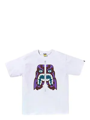 A BATHING APE Colors Tiger Graphic-print T-shirt - White
