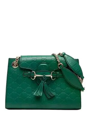 Gucci Small Emily Shoulder Bag - Green