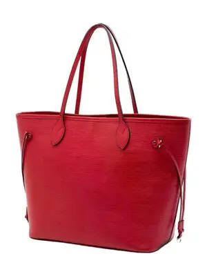 LOUIS VUITTON Epi Neverfull Mm Tote Bag - Red
