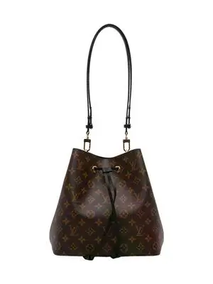 LOUIS VUITTON Monogram Neonoe Mm Bucket Bag - Brown