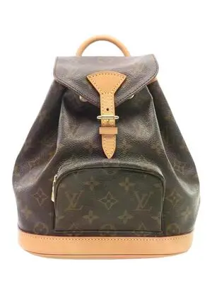 LOUIS VUITTON Monogram Mini Montsouris Backpack - Brown