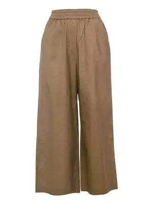 Loewe X Paula's Ibiza Anagram Wide-leg Trousers - Neutrals