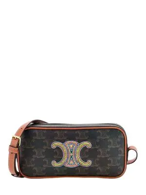 Celine Cuir Triomphe Camera Bag - Brown