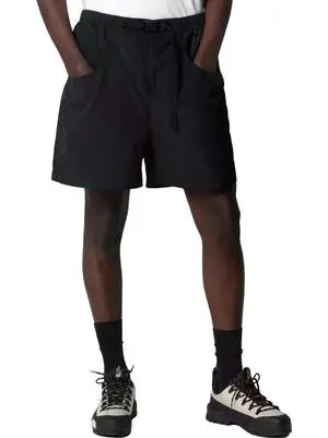 The North Face Belted Logo Patch Shorts - Black