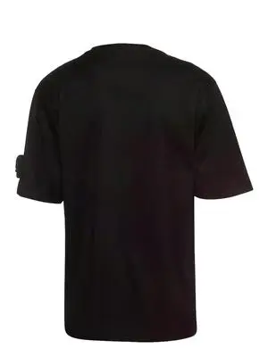 Maje Logo Sleeve-pocket T-shirt - Black