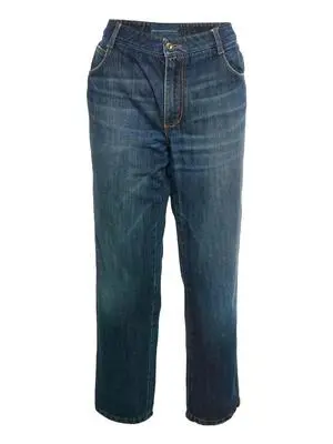 Ermanno Scervino Straight Leg Jeans - Blue