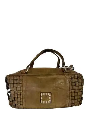 CAMPOMAGGI Rachele Studded Tote Bag - Green