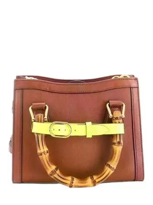 Gucci Diana Mini Tote Bag With Bamboo Handle - Brown