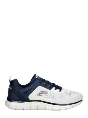 Sketchers Logo-patch Mesh Sneakers - White