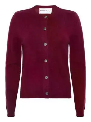EMERSON RENALDI Burgundy Knitted Cardigan - Red
