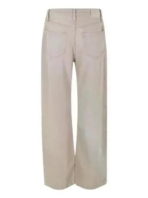 Paige Arellia Straight-leg Jeans - Neutrals