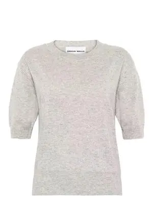 EMERSON RENALDI Short Sleeve Knitted Sweater - Grey
