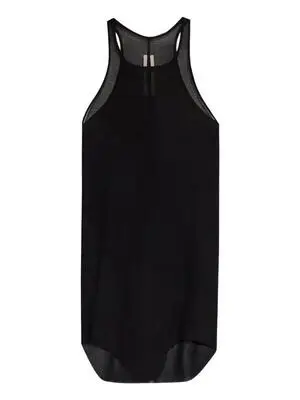 Rick Owens Rick Owens Ribbed Racerback T-Shirt Black