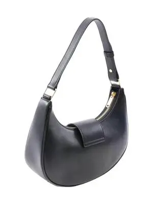 Celine Ava Triomphe Shoulder Bag - Black