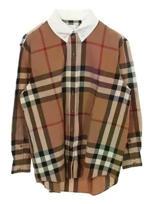 BURBERRY Burberry Check Button-Down Shirt