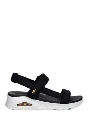 Sketchers Uno Summer Stand 2 Touch-strap Sandals - Black