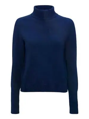 Victoria Beckham Marie Roll-neck Sweater - Blue