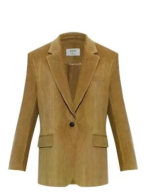 RÓHE Corduroy Single-breasted Blazer - Neutrals