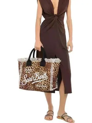 MC2 SAINT BARTH Vanity Tote Bag - Brown