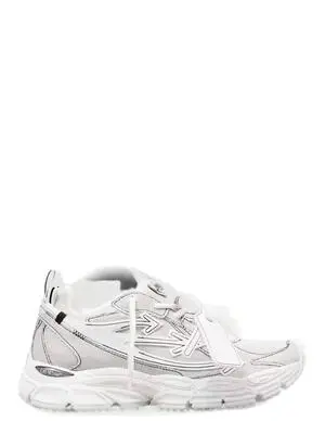 Off-White Be Right Back" Denim Sneakers - Grey