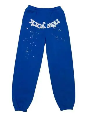 SP5DER Og Web V2 Knicks Away Track Pants - Blue