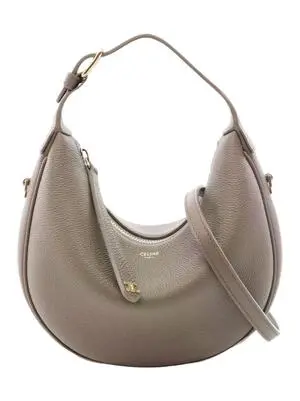 Celine Lulu Triomphe Two-way Handbag - Grey