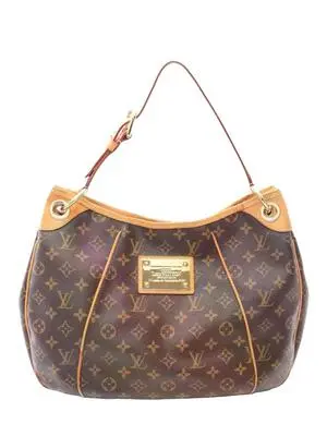 LOUIS VUITTON Monogram Canvas Galliera Pm Shoulder Bag - Brown