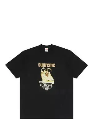 Supreme Kiss Graphic-print T-shirt - Black