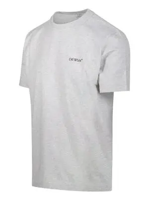 Off-White Logo-print T-shirt - Grey