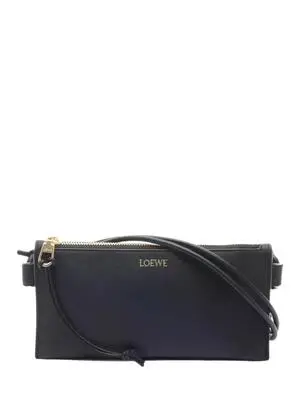 Loewe Hoya Pouch Shoulder Bag - Black
