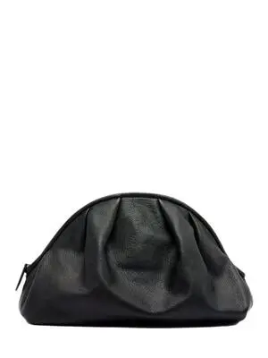 THE ROW Charlotte Clutch Bag - Black