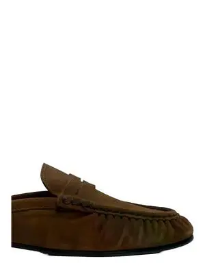 POSA Posa Suede Penny Loafer Mules