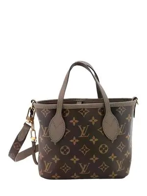 LOUIS VUITTON Monogram Canvas And Leather Tote Bag - Brown