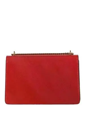 VERSACE Versace La Medusa Snake-Embossed Cross Body Bag