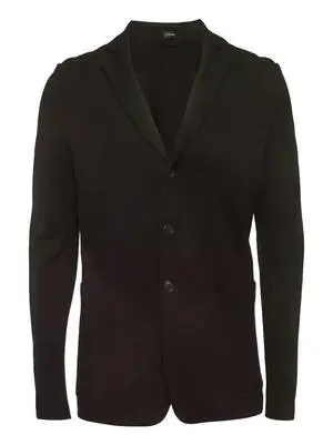 JIL SANDER Single-breasted Jersey Blazer - Black