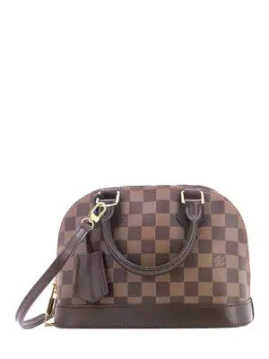 LOUIS VUITTON Alma Handbag Damier Bb Shoulder Bag - Brown