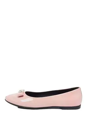 Versace Medusa Heart Ballet Flats - Pink