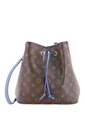 LOUIS VUITTON Monogram Canvas Mm Bucket Bag - Brown