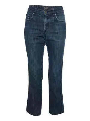 Zegna Slim-fit Dark Wash Denim Jeans - Blue