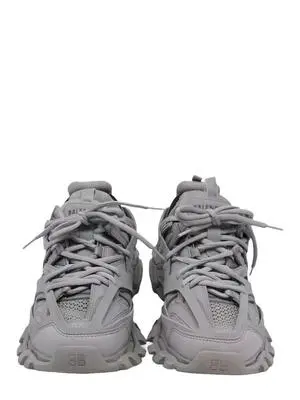 Balenciaga Track Sneakers With Embroidered And Embossed Details - Grey