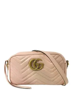 Gucci Gg Marmont Shoulder Bag - Pink