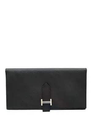 Hermès Epsom Leather Wallet - Black